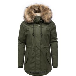 Ragwear Winter Parka 'Tawny Short' female Green size 6XL