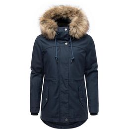 Ragwear Winter Parka 'Tawny Short' female Blue size XS
