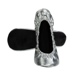 buttinette Kinder-Gymnastikschuhe, silber