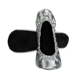 buttinette Kinder-Gymnastikschuhe, silber