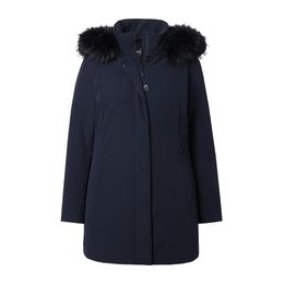 Ulla Popken Winter Jacket female Blue size 58-60
