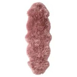 Teppich Heine HOME Gr. 2, lila (mauve), B:68cm H:70mm L:185cm, Lammfell, Lammwolle, Teppiche, Fellteppich Schurwollteppich Teppich