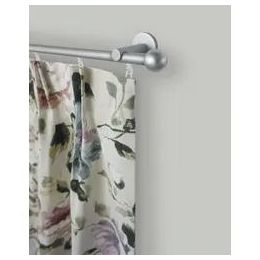 Gardinenstange Garesa "SEFRA", silber (silberfarben), L:300 Ø:16, Aluminium, Gardinenstangen, Vorhanggarnitur,Innenlaufgarnitur, verlängerbar, Endknopf Kugel