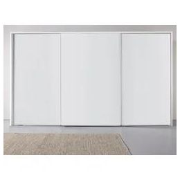 Schwebetürenschrank Rauch "Kleiderschrank Schrank Garderobe OTELI inkl. 3 Innenschubladen", weiß, B:368cm H:214cm T:68cm, Holzwerkstoff, Schränke, inkl. Passepartout optional mit Beleuchtung, Topseller