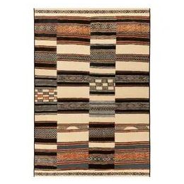 Teppich Gino Falcone "Outdoor-Africa 41", beige, B:240cm H:5mm L:340cm, Kunstfaser, Teppiche, Teppich, Flachgewebe, In- und Outdoor geeignet, Wohnzimmer