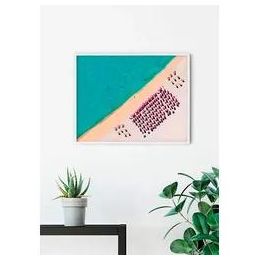 Bild Komar "South Beach", bunt (farbe bild(er): bunt), B:50cm H:40cm, Holz, Papier, Bilder, Wandbild zur Dekoration - ohne Rahmen