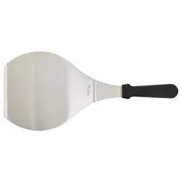 Pinti Inox Küchenwender PINTINOX "Professional", schwarz (edelstahlfarben, schwarz), B:16,3cm, Edelstahl, Kunststoff, Küchenpaletten, Pfannenwender, für Pfannkuchen, Pizza, Kuchen, Edelstahl, spülmaschinengeeignet