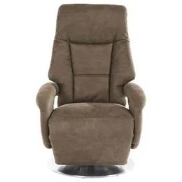 Sit & More TV-Sessel SIT & MORE "Enjoy", braun (latte), B:74cm H:109cm T:77cm, Luxus-Microfaser (100% Polyester);Luxus-Kunstleder;NaturLEDER (echtes Rindsleder), Sessel, Fernsehsessel, in Größe S, wahlweise mit Motor und Aufstehhilfe