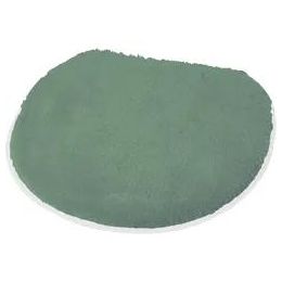 WC-Deckelbezug Meusch "Cover", grün (maledivia), H:20mm, Kunstfaser, Badematten, Uni Farben, waschbar