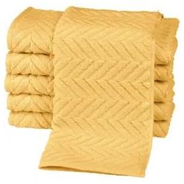Gästehandtücher Ross "Sensual 9001", rot (ginger), B:30cm L:50cm, Frottier, Obermaterial: 100% Baumwolle, Handtücher, 100% Baumwolle