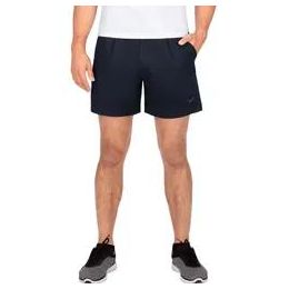 Trainingshose TRIGEMA "TRIGEMA Tennis- und Freizeitshort", Herren, Gr. XXL, US-Größen, blau (navy), 48% Baumwolle, 48% Polyester, 4% Elastan, Sportlich, Hosen