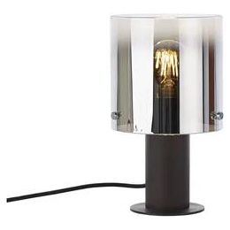 Brilliant Tischleuchte "Beth", braun (kaffee, rauchglas), 1, Ø 15cm H: 26cm, 1 Stk., Leuchten, Tischlampe Kaffee/rauchglas