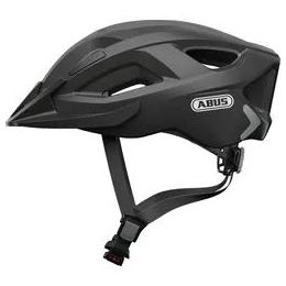 Fahrradhelm Abus "ADURO 2.0" Gr. L, schwarz (velvet schwarz), Helme, L Kopfumfang: 58cm - 62cm