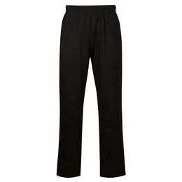 Sweathose TRIGEMA "TRIGEMA Freizeithose aus Sweat-Qualität", Damen, Gr. L, US-Größen, schwarz, 70% Baumwolle, 30% Polyester, Hosen