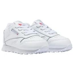 Sneaker Reebok CLASSIC "CLASSIC LEATHER", Gr. 22, weiß, Leder, Synthetik, Sportlich, Schuhe