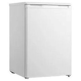 Hanseatic Kühlschrank "HKS8555GCW", Standardmodul: C (A-G), silber (weiß), Rechtsanschlag, Kühlschränke