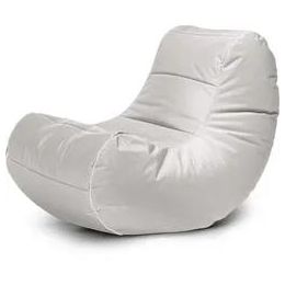 Sitzsack MAGMA HEIMTEX "Salsa SCUBA", grau, B:110cm H:60cm, Bezug: 100% Polyester, Sitzsäcke