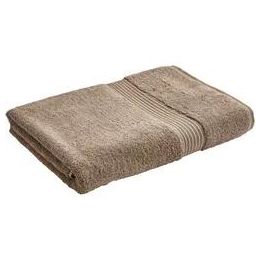 Badetücher Christy "SUPREME", braun (mocha), B:90cm L:165cm, Walkfrottier, Obermaterial: 100% Baumwolle, Handtücher, Premium-Badetücher in Luxusqualität, 650g/m2, 90x165cm, 2er Set