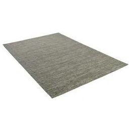 Teppich Theko "Kapstadt uni" Gr. 3, grün (hellgrün), B:120cm H:5mm L:180cm, Wolle, Teppiche, Flachgewebe, ideal im Wohnzimmer & Schlafzimmer