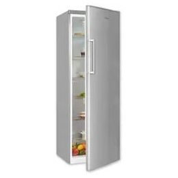 Exquisit Vollraumkühlschrank "KS350-V-H-040D weiss", Energieeffizienz: D (A-G), silber (edelstahlfarben), B:60cm H:171,5cm T:59cm, Kühlschränke
