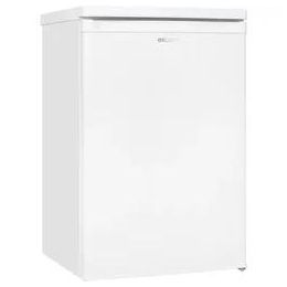 Exquisit Vollraumkühlschrank "KS16-V-040D", Energieeffizienz: D (A-G), silber (weiß), Rechtsanschlag, Kühlschränke, 126 Liter Nutzinhalt, Leiser Betrieb, Energieeffizienzklasse D