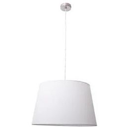 Näve NÄVE Pendelleuchte "Bologna", beige (beige, stahl blank), 1, Ø 45cm H: 128cm, 1 Stk., Leuchten, schlicht