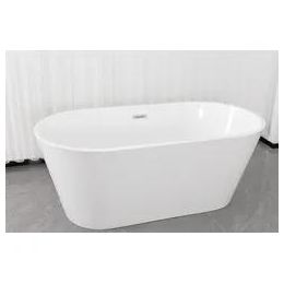 Badewanne Sanotechnik "YORK", weiß, B:75cm H:58cm L:170cm, Acryl, Badewannen, 170x75x58cm, aus Acryl