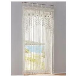 Gardine Heine HOME, weiß (sanftes weiß), B:100cm H:225cm, Polyester, Gardinen