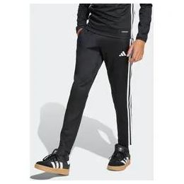 Trainingshose Adidas PERFORMANCE "TIRO ES PNT Y", Kinder, Gr. 152, N-Gr, schwarz-weiß (schwarz, weiß), Obermaterial: 100% Polyester, Hosen