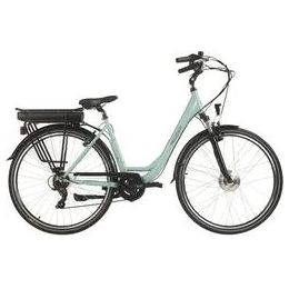 E-Bike HOLLANDIA "Lido" Gr. 49, grün (mint, schwarz), Elektrofahrräder, 49cm, 28 Zoll (71,12cm), Pedelec, Elektrofahrrad für Damen u. Herren