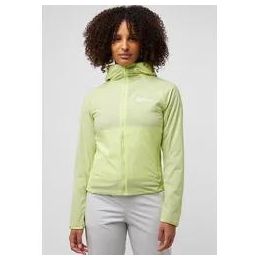 Funktionsjacke Jack Wolfskin "PRELIGHT INS JKT W", Damen, Gr. L (42/44), grün (cool, matcha), Obermaterial: 89% Polyamid, 11% Elastan; Futter: 100% Polyester; Füllung: 100% Polyester, Jacken
