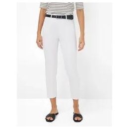 5-Pocket-Jeans Brax "Style MARY S", Damen, Gr. 46, Normalgrößen, weiß, Denim/Jeans, 45% Baumwolle, 44% Lyocell, 9% Elastomultiester, 2% Elasthan, Jeans