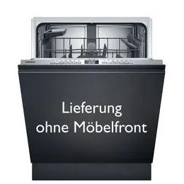 Siemens vollintegrierbarer Geschirrspüler "SN63EX28AE", Standardmodul: A (A-G), silber (weiß), B:59,8cm H:81,5cm T:55cm, Geschirrspüler, Made in Germany, flexible Körbe & Schubladen, Spülturbo varioSpeed, Topseller
