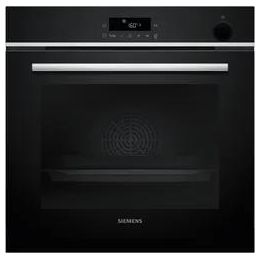 Siemens Einbaubackofen "HR532GBS3", Energieeffizienz: A+ (A+++-D), grau (edelstahl), B:59,4cm H:59,5cm T:54,8cm, Backöfen, AirFry-Funktion