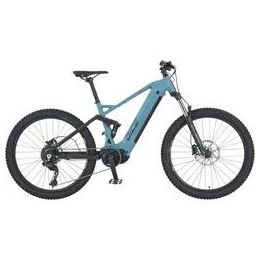 E-Bike Prophete "Dice 4.0" Gr. 44, blau (night rendezvous blau, schwarz), Elektrofahrräder, 44cm, 27,5 Zoll (69,85cm), Topseller