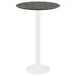 Klapptisch Essentials "Urban", weiß (weiß, galaxy marble, weiß), B:70 H:109,2 T:70, Pulverbeschichteter Stahl, Tische, in verschiedenen Ausführungen