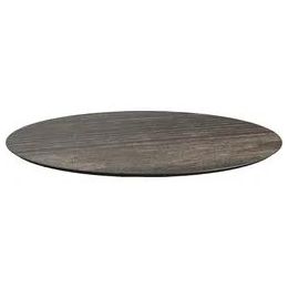 Tischplatte Essentials, grau (riverwashed wood), B:120cm H:1,2cm T:120cm Ø:120cm, Massivholz, Tischplatten, Esstischplatte Esstisch-Zubehör Tischplatte, in verschiedenen Formen und Farben erhältlich