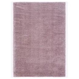 Teppich Heine HOME Gr. 2, lila (mauve), B:80cm H:40mm L:150cm, Kunstfaser, Polyester, Teppiche