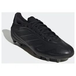 Fußballschuh Adidas PERFORMANCE "COPA PURE 3 PRO FG", Gr. 43, schwarz (core schwarz, core schwarz, iron metallic), Leder, Synthetik, Sportlich, Schuhe, für Rasenplätze