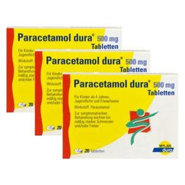 Paracetamol dura 500 mg Tabletten 3 St