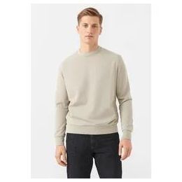 Sweatshirt INDICODE "INFence", Herren, Gr. M, grau (fog), Sweatware, Obermaterial: 60% Baumwolle, 40% Polyester, unifarben, regular fit normal, Rundhals, Rippbündchen, Sweatshirts