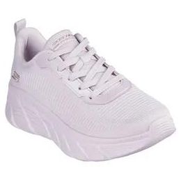 Sneaker Skechers "BOBS B FLEX HI-FLYING HI", Damen, Gr. 41, lila (fliederfarben), Textil, Schuhe, Trainingsschuh, Schnürschuh, Freizeitschuh in veganer Verarbeitung