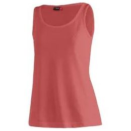 Funktionsshirt Maier Sports "Petra", Damen, Gr. 34, rot (karminrot), 100% Polyester, Rundhals, Shirts, Damen Tank-Top für Sport und Outdoor-Aktivitäten, ärmelloses Shirt