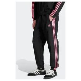 Sporthose Adidas ORIGINALS "WOVEN FBIRD TP", Herren, Gr. XXL, N-Gr, pink (schwarz, lucid pink), Obermaterial: 100% Polyamid, Sportlich, Hosen