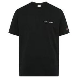 T-Shirt Champion "ICONS CONTRAST SS Tee", Herren, Gr. S (44/46), nbk, ns, Obermaterial: 100% Baumwolle, Shirts