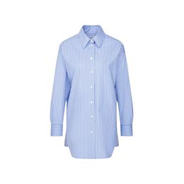 Seidensticker Bluse Damen Gr&ouml;&szlig;e XS blau / wei&szlig;