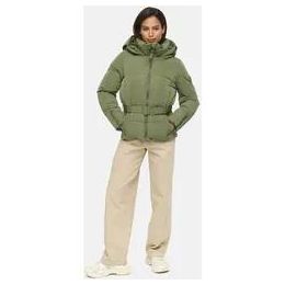 Winterjacke Marikoo "Aleynaa", Damen, Gr. S, grün (oliveleaf), Obermaterial: 100% Polyester / Innenmaterial: 100% Polyester / Futter & Wattierung: 100% Polyester, Jacken, mit extra hohem Kragen und elastischem Taillengürtel