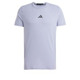 adidas Performance Funktionsshirt Herren Größe XXL helllila / schwarz