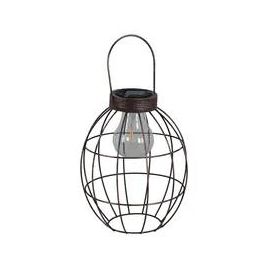Außen-Tischleuchte Luxform "Solar-Hängeleuchte - Sheffield - LED", braun (bronze), 1 Stk., Leuchten, Dekorative Pendelleuchte