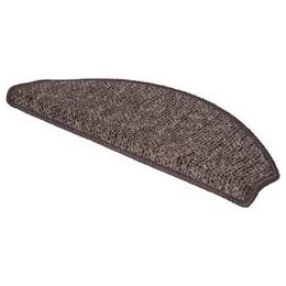 Stufenmatte LUXOR living "Darlington" Gr. 22, dunkelbraun, B:28cm H:5mm L:65cm, Kunstfaser, Teppiche, meliert, 15 Stück in einem Set
